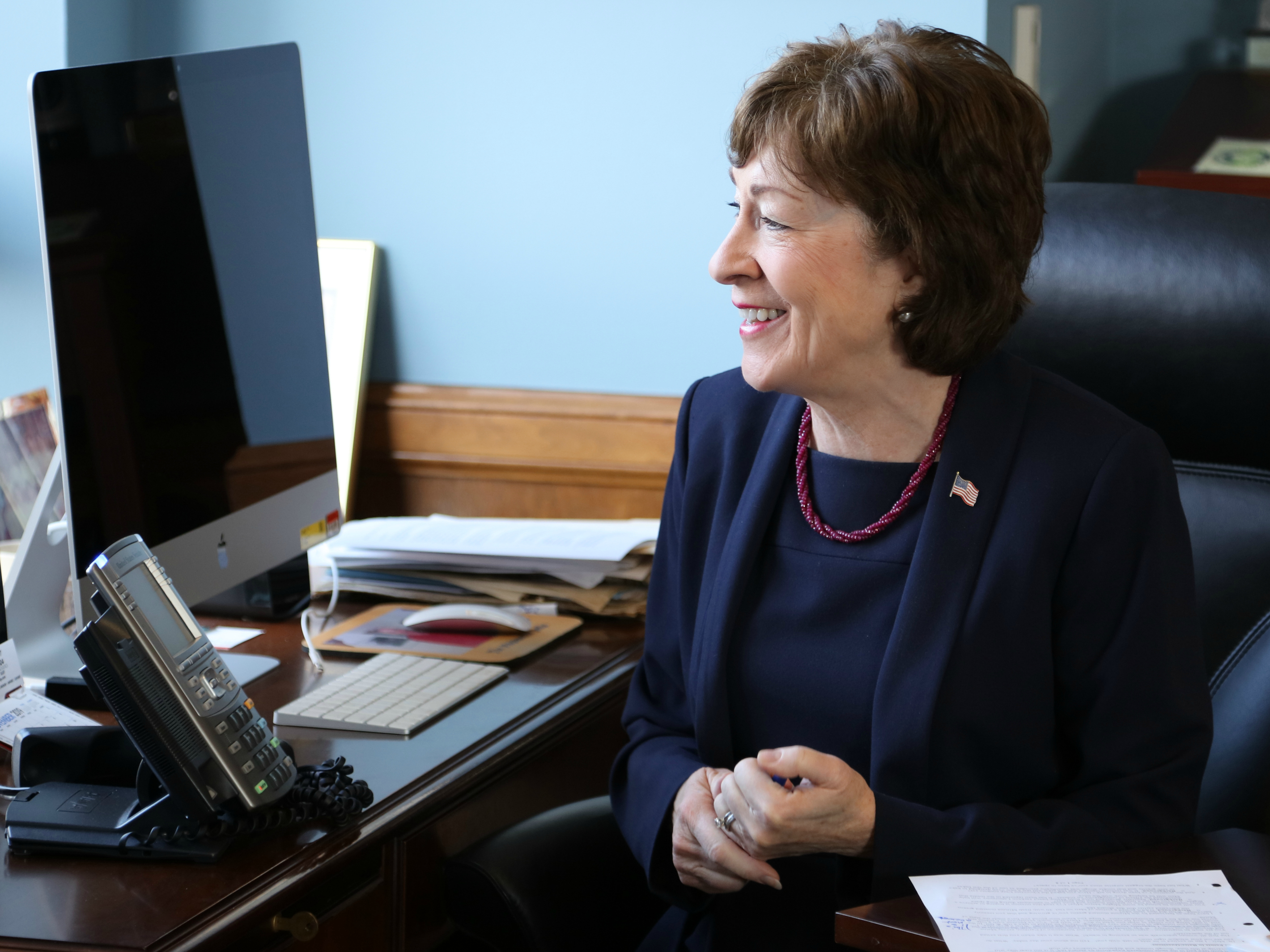 Senator Collins Speaks with Maine Astron... | U.S. Senator Susan Collins