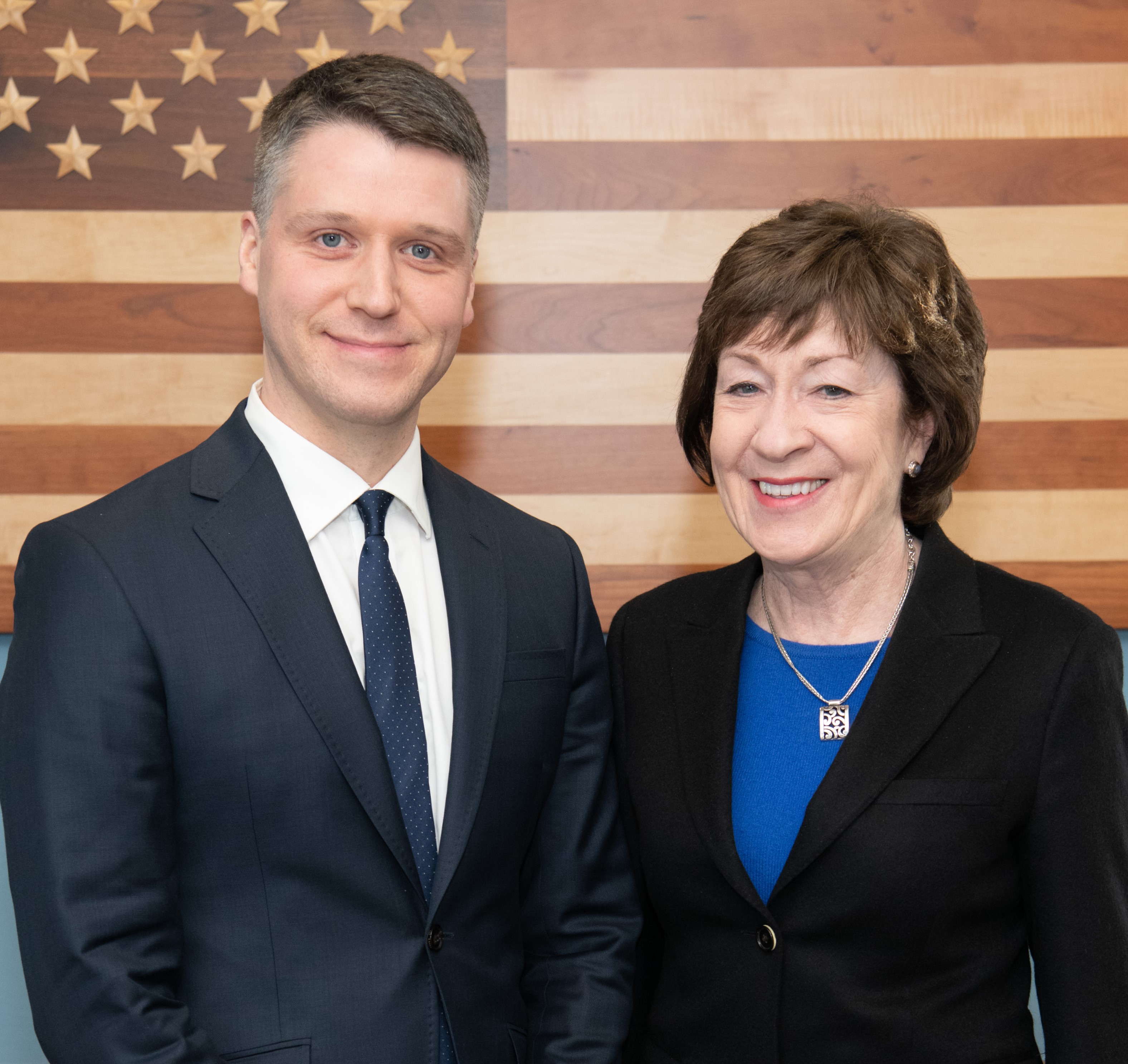 Senator Collins Welcomes Lewiston Native... | U.S. Senator Susan Collins