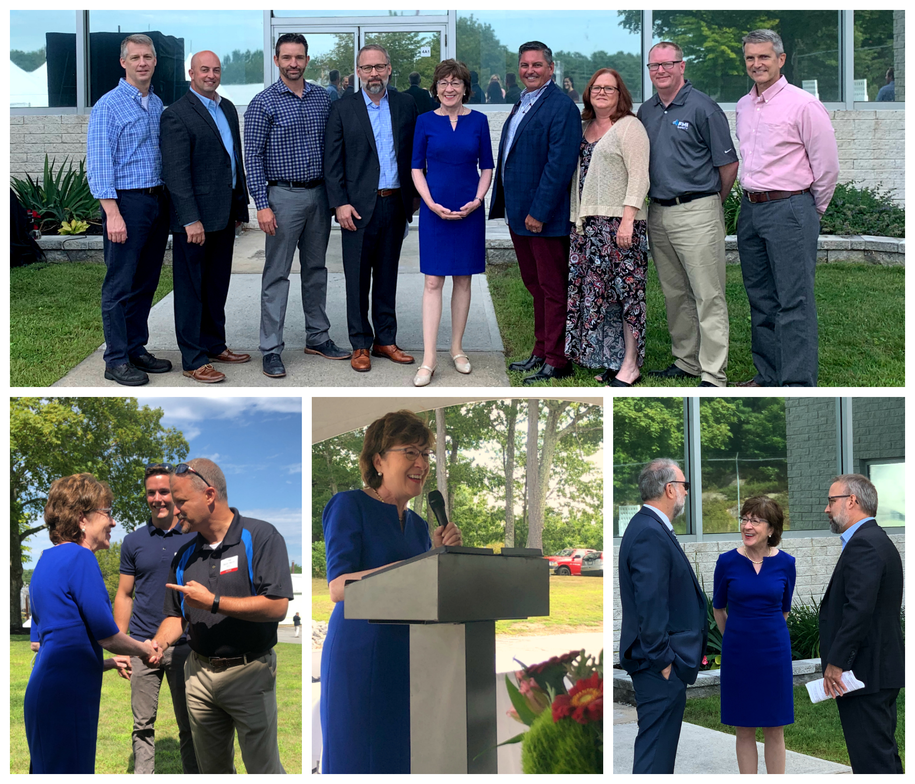 Senator Collins Attends Fiber Materials ... | U.S. Senator Susan Collins