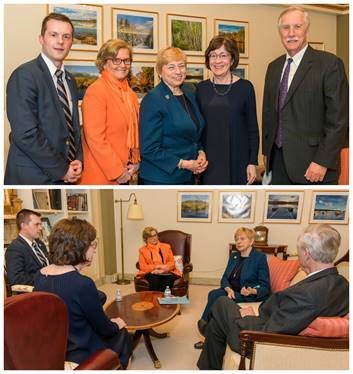 Maine Congressional Delegation Meets wit... | U.S. Senator Susan Collins